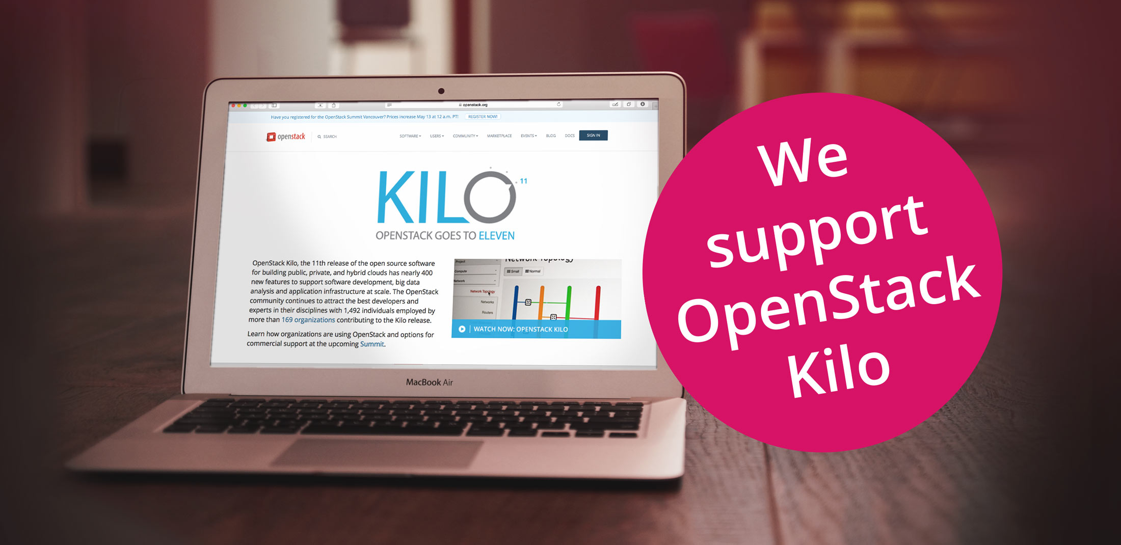 Atomia officially supports OpenStack Kilo